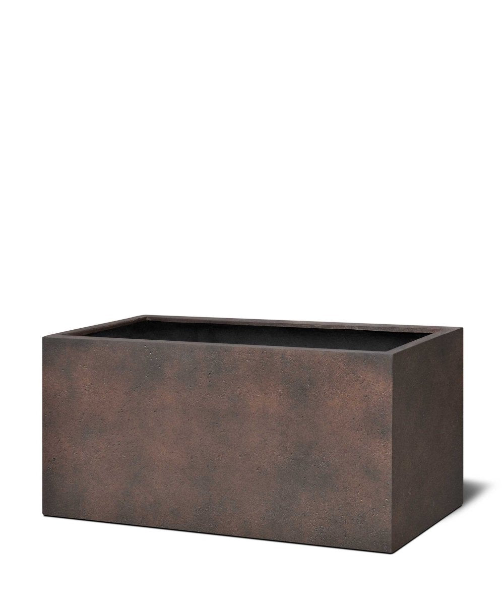 Pflanzkübel ESCHBACH Box | Loft Collection | Rust Brown