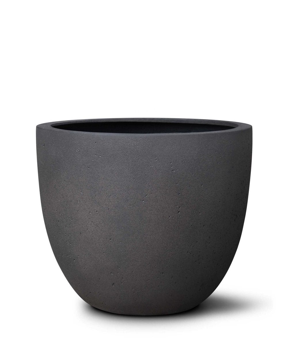 Pflanzkübel ESCHBACH New Egg Pot | Loft Collection | Espresso Black