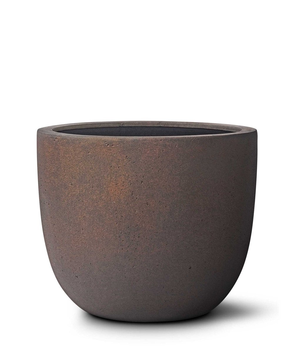 Pflanzkübel ESCHBACH New Egg Pot | Loft Collection | Rust Brown